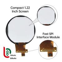 China 1.22 Inch 240x204 Dots Round Shape IPS Full Viewing Angle SPI Interface TFT LCD Screen Display Module for sale