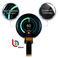 China 3.6 Inch 544x506 High Brightness 1000 cd/m² Round IPS TFT LCD Display Module for sale