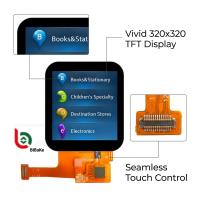China 1.54 Inch 320x320 Resolution TFT Display with Capacitive Touchscreen and MIPI Interface for sale