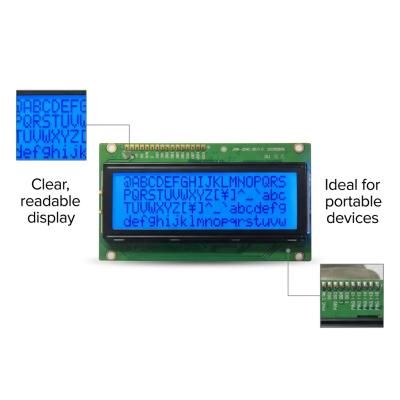 China BBI 122×32 Dot-Matrix Monochrome LCD Display STN/FSTN with 84×44mm Module Size for sale