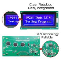 China STN Yellow Green 20x4 Character LCD Display Module 98x60mm with 16-pin Interface and -20°C to +70°C Operating Range for sale