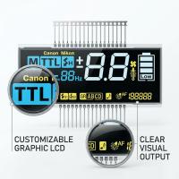 China BBI Monochrome HTN LCD Display 102.00mm × 34.50mm with 12 O'Clock Viewing and 36-PIN Configuration for sale