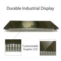 China BBI Monochrome HTN LCD Display 102.00mm × 34.50mm with 12 O'Clock Viewing and 36-PIN Configuration for sale