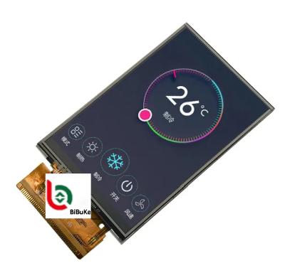 China 3.5 Inch TFT LCD Resistive Touch Panel 320x480 16-bit Parallel Interface for sale