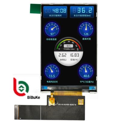 China 3.5 Inch 320x480 HVGA IPS Full Viewing Angle TFT LCD Display Module with RGB/MCU/SPI Interface for sale