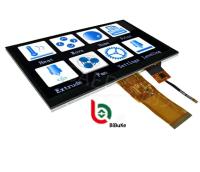 China 7 Inch 1024x600 IPS LCD Display with RGB Interface and Capacitive Touch Screen Module for sale