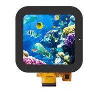 China 4 Inch Square 480x480 Dots PCAP Capacitive Touch TFT Display With RGB+SPI Interface for sale