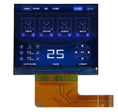 China 2 Inch 480x360 Dots IPS TFT LCD Screen Module with MIPI/RGB Interface for Embedded Devices for sale