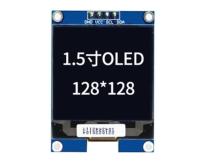 China 1.5 Inch 128x128 Pixels I2C Interface OLED Display Module with All Viewing Angles and Low Power Consumption for sale