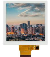 China 4 Inch 480x480 Dots Resolution RGB+SPI IPS TFT LCD Display Module with All Viewing Angle for sale