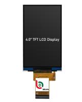 China 4 inch 480x800 Medical TFT LCD Display with Resistive Touch Panel RGB Interface for sale