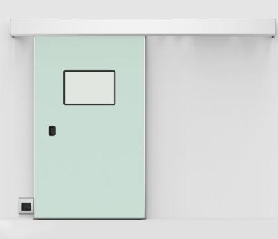 China 1.0mm Automatic Clean Room Doors Stainless Steel Hermetically Sealed Sliding Doors for sale