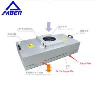 China Motorized Cleanroom Fan Filter Unit FFU Laminar Air Flow Hood HEPA FFU for sale