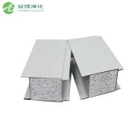 China AMBER 80KG/㎡ 50mm EPS Sandwich Panel with B Fire Proofing for sale
