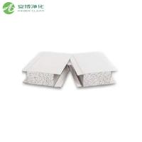 China 80KG/㎡ 75mm EPS Sandwich Wall Panel for ISO Cleanroom for sale