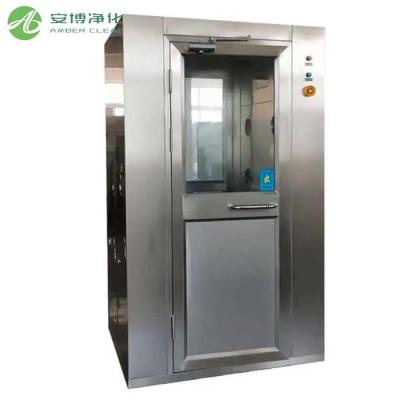 China GMP Stainless Steel Air Shower with Air Speed of 25m/s for sale
