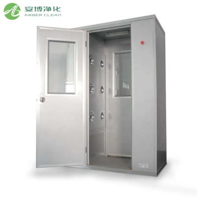 China Person/Cargo Stainless Steel Air Shower Rooms for Different Industries for sale