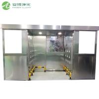 China AMBER SUS201 Automatic Sliding Door Air Shower Customizable Size for sale