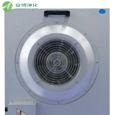 China AMBER Class 100 Galvannized Steel 46KG Filter Fan Unit AC 220V/50HZ for sale