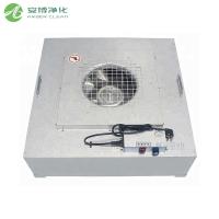 China Custom Size Galvanized Steel FFU Fan Filter Unit with HEPA Filter for sale