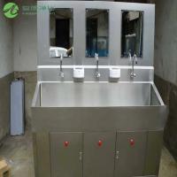 China AMBER Automatic Sensing Medical Stainless Steel Wash Basin for sale