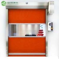 China B1 Flame Retardant Remote Control PVC Fast Rolling Door Safety Anti-Pinch for sale