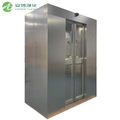 China Double Blow 18 Nozzles Intelligent Air Shower H13 Dual Filtration Systems for sale