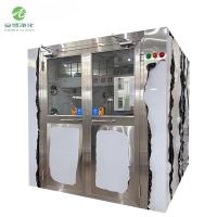 China AMBER Stainless Steel Person Air Shower G4 And H13 Dual Filtration Systems for sale