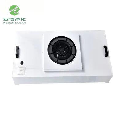 China Durable Cleanroom Class 100 FFU Fan Filter Unit With Galvanized steel Frame for sale