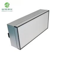 China AMBER Galvanized Steel Sheet 6 Inch Fan Filter HEPA FFU 600*1200*285mm Size for sale