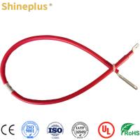China EV15e PVC Custom Wiring Harness With Red 550mm UL94-V0 Heat Shrink Tubing for sale