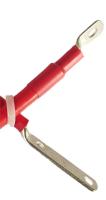 China EV15e PVC Custom Wiring Harness With Red 550mm UL94-V0 Heat Shrink Tubing for sale