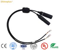 China High Flexible Wiring Harness Black 425mm Communication Industrial Wiring Harness for sale