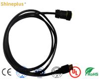 China Male Industrial Wire Harness Anti Interference 300V High Voltage USB Aviation Connector for sale