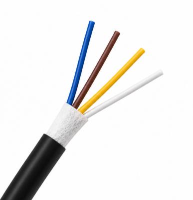 China UL20327 4C×26AWG Industrial Cable Tinned Copper Stranded With TPE Insulation / TPE Jacket 300V 105℃ for sale
