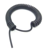 China NOUL 4C 0.5mm2 Industrial Spring Cable Bare Copper Stranded PP Insulation TPU Jacket 300V for sale