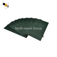 China Black Plastic 5.4mm Cell 425*212mm Bee Foundation Sheets for sale