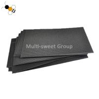 China Black Plastic 5.4mm Cell 425*212mm Bee Foundation Sheets for sale