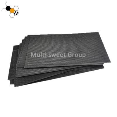 China Black Plastic 5.4mm Cell 425*212mm Bee Foundation Sheets for sale