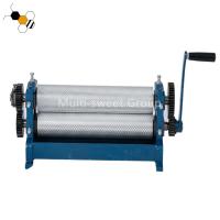 China Aluminum Alloy 86mm Cylinder 450mm Roller Beeswax Foundation Mill for sale