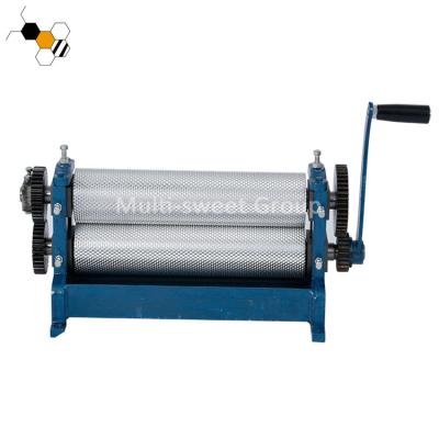 China Aluminum Alloy 86mm Cylinder 450mm Roller Beeswax Foundation Mill for sale