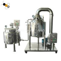 China Double Thickening Tanks 2T Honey Filtering Machine Honey Extractor for sale