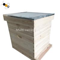 China Non Toxic Unassembled Bee Boxes 24mm Dadant Beehive for sale