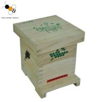 China Pinus Sylvestris Beekeeping Box 18*18*20cm Bee Hive for sale