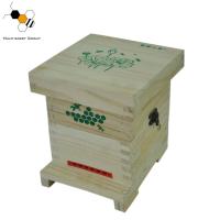 China Pinus Sylvestris Beekeeping Box 18*18*20cm Bee Hive for sale
