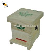 China Pinus Sylvestris Beekeeping Box 18*18*20cm Bee Hive for sale