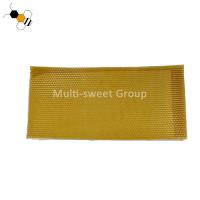 China Yellow 72g 80g Pure Beeswax Bee Foundation Sheets for sale