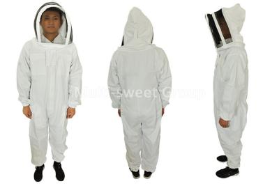 China L XL XXL 700g Beekeeping Protective Clothing With Veil Zipper for sale