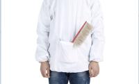 China White Polyester Beekeepers Ventilated Bee Jacket With Veil for sale