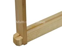 China Beekeeping Foundationless 48.3*44.8*15.9cm Medium Hive Frames for sale